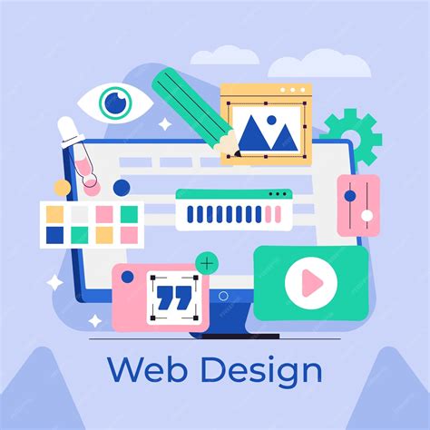 Premium Vector Uiux Design Illustration