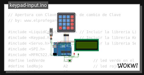 Fairies Control De Acceso Wokwi ESP STM Arduino Simulator