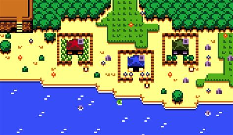 Ultra Tiny Top Down Pixel Art Sprites 4x4 Pixels By Coldrice