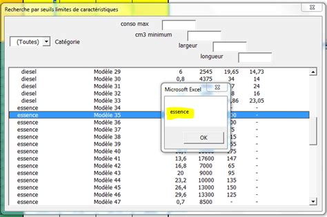 récupérer des éléments d une listbox