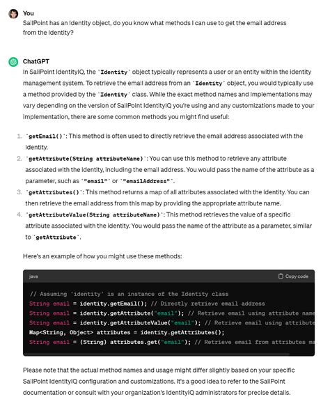 How To Use Github Copilot Or Chatgpt To Auto Complete The Code For Sailpoint Identityiq Iiq