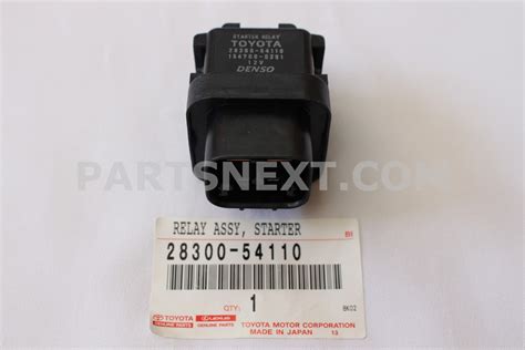 Toyota 28300 54110 Relay Assy Starter