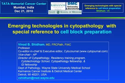 Cell Block Preparation And Its Importance Pptx