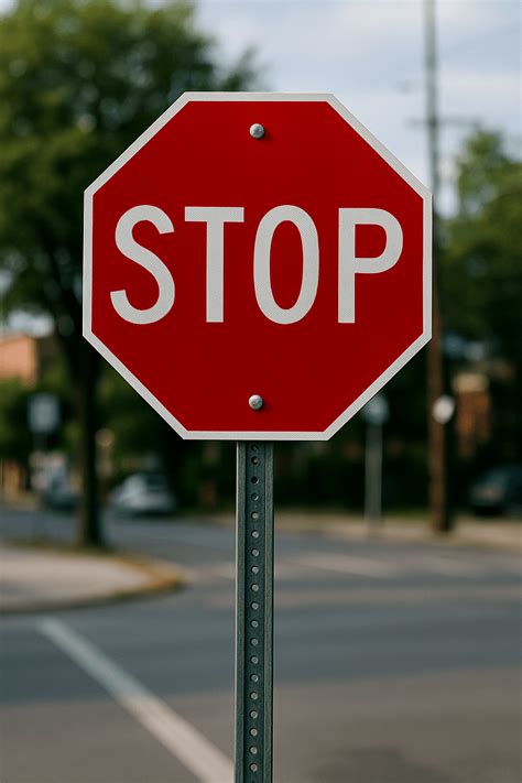 Stop Sign Meaning Shape Color And Tips For Dmv Test