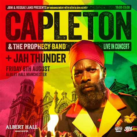 Date Capleton In Manchester 2025