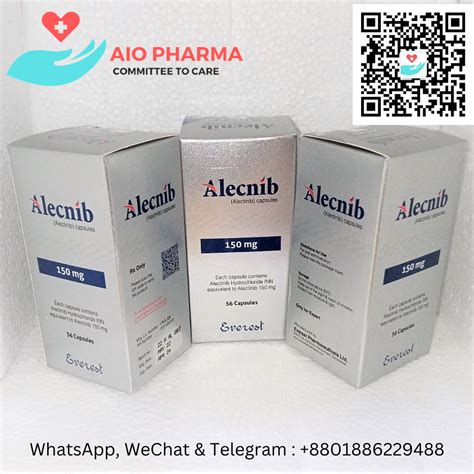 Alectinib 150 Mg Alecnib Aio Pharma