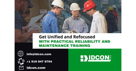 Idcons Reliability Maintenance Management Training Empowering Pumps And Equipment