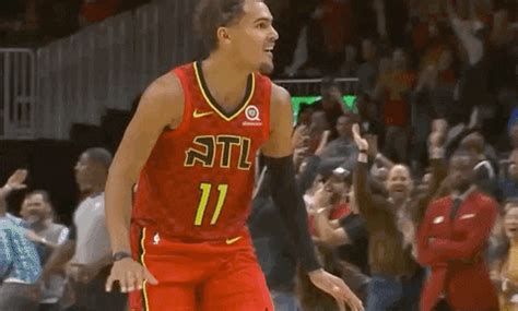 Trending  Sports Sport Basketball Nba Celebration Celebrate Ice Hype Cold Young Espn Hawks