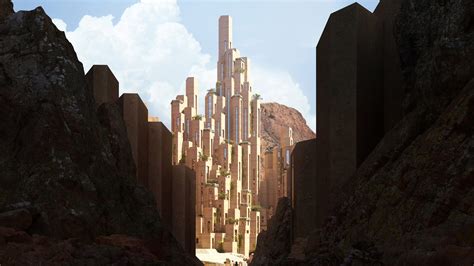 Neom Unveils Plans For Hotel Within Hexagonal Pillars Named Siranna