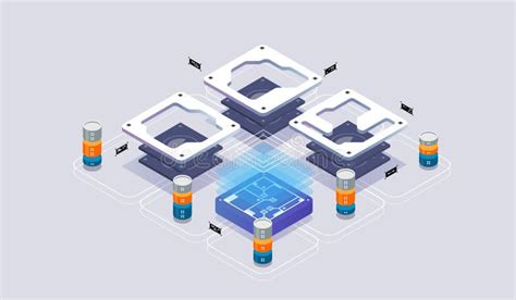 Isometric Design Concept Virtual Reality And Augmented Reality