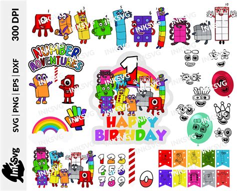 Numbers Svg Bundle For Cricut Files For Cricut Png Dfx Eps Svg