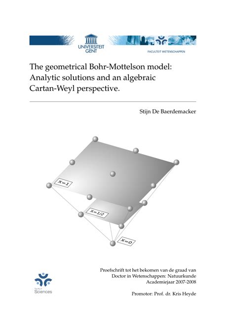 Pdf The Geometrical Bohr Mottelson Model Analytic Solutions And An Algebraic Cartan Weyl
