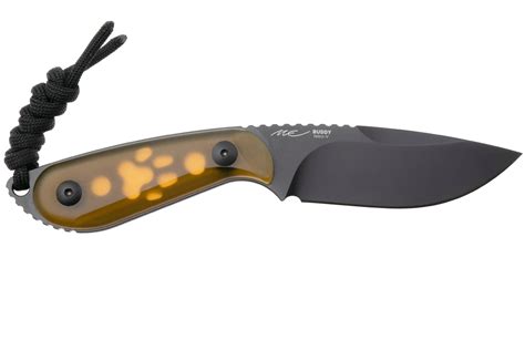 Kizer Buddy 1081a1 Black Nitro V Ultem Fixed Knife Maksim Epifantsev