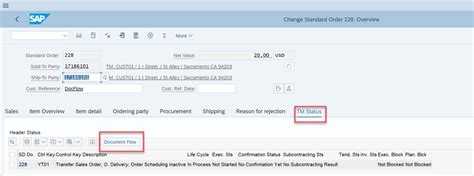 SAP Transportation Management Documents In Sales O SAP Community