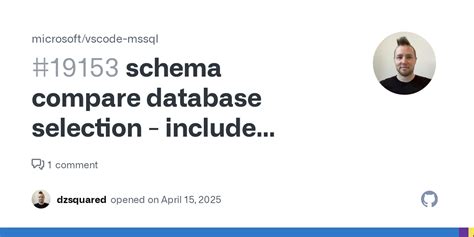 Schema Compare Database Selection Include Profile Name In Server List · Issue 19153