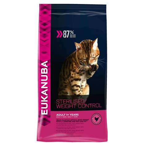 Eukanuba Adult für Übergewichtige/Sterilisierte Katzen