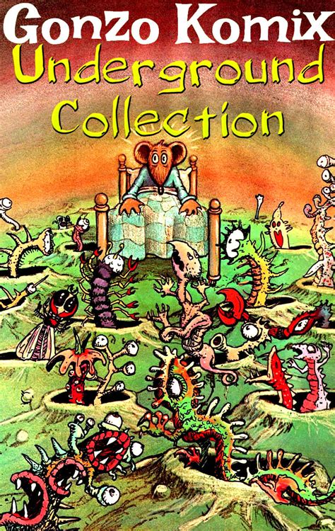 Gonzo Komix Underground Collection [bundle] Mini Komix Drivethrurpg