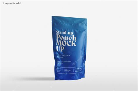 Premium Psd Pouch Packaging Mockup