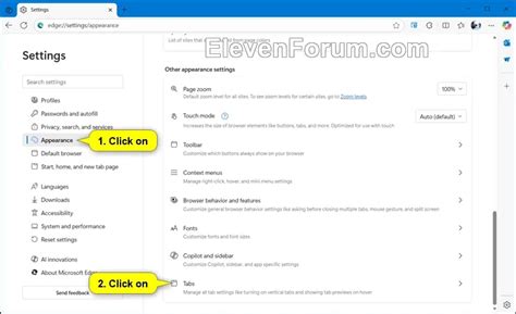 Enable Or Disable Double Click To Close Tabs In Microsoft Edge Windows 11 Forum