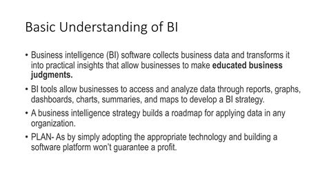 Business Intelligence Techniques U2pptx