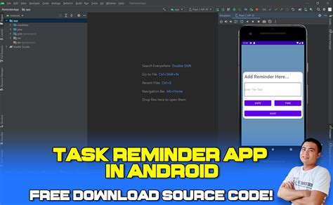 Reminder App In Android With Source Code FREE DOWNLOAD