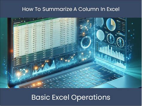 Tutorial De Excel Cómo Resumir Una Columna En Excel