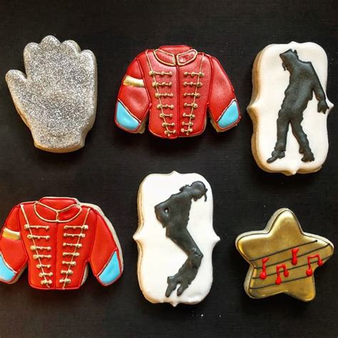 Michael Jackson Cookies Michael Jackson Party Michael Jackson