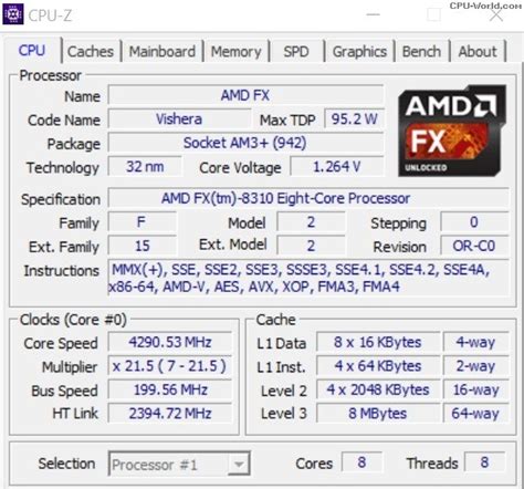Amd Fx 8310 Review Cpu Benchmark And Specs Hitesti