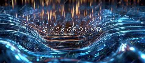 Flow Data Network Binary System Ai Generated Image Premium Ai Generated Psd