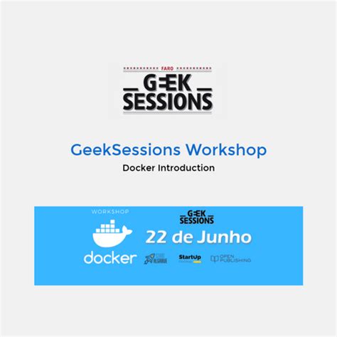 geek sessions workshop docker introduction