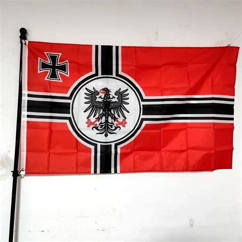 German Empire Dk Reich Flag 90x150cm Hanging Polyester Flying Outdoor