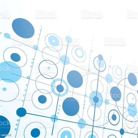 바우하우스 미술 차원 구성 동아리와 그리드 관점 블루 모듈형 벡터 벽지 레트로 스타일 패턴 책자 표지 템플릿으로 사용 하기 위해