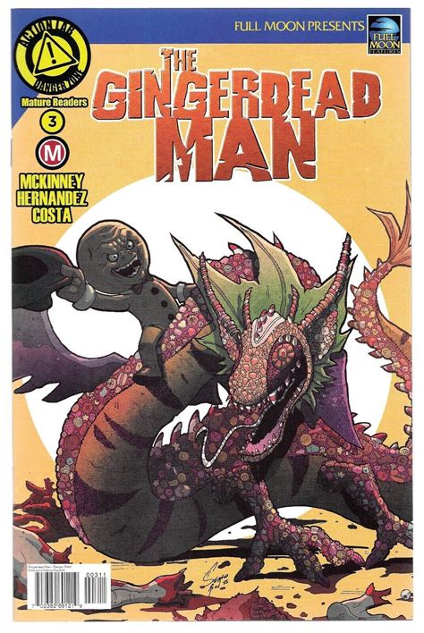 Gingerdead Man 3 042016 Action Lab Comics Full Moon Horror Series