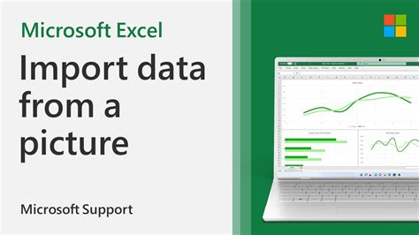 How To Import Data From A Picture Into Excel For Mac Microsoft Youtube