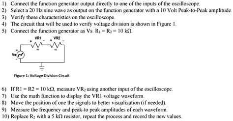 Solved Multisim 1 Connect The Function Generator Output Directly To One Of The Inputs Of