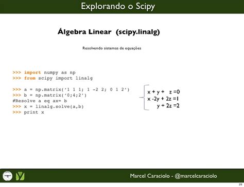 Linear Algebra Numpy Linalg