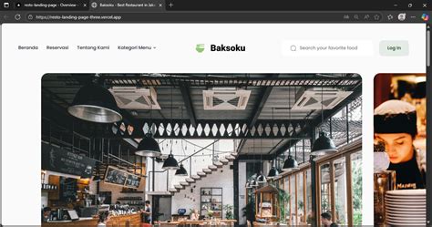 Cara Edit Dan Deploy Template Restaurant Landing Page Html Tailwind Css Ke Vercel Buildwithangga