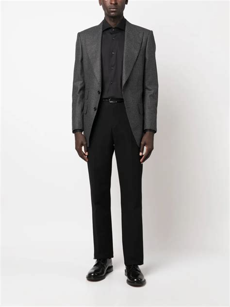 Boss Spread Collar Button Up Shirt Black Farfetch