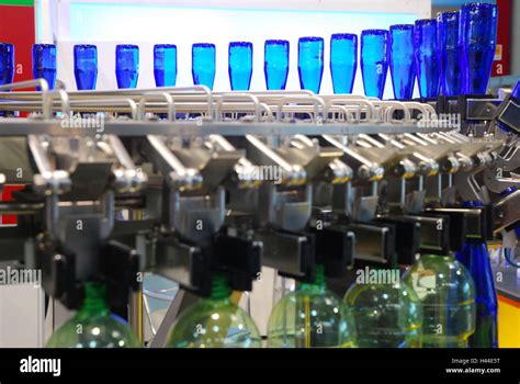 Beverage Industry Automation Flask Car Wash Stock Photo Alamy