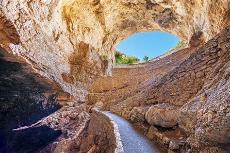 Carlsbad Cavern National Park New Mexico Usa Stock Image Image Of