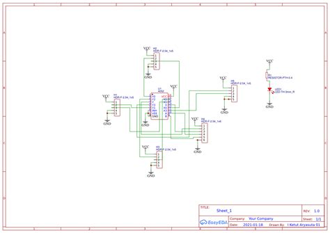 Sensor Ultrasonic Easyeda Open Source Hardware Lab
