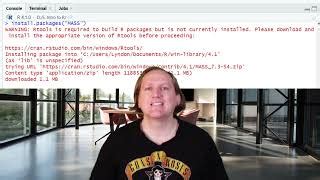 Fixing The Rtools Error Message In R Doovi