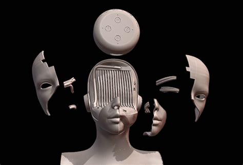 Stl File Robot Girl To Echo Dot 3ª Gen 🤖・3d Printable Model To Download・cults