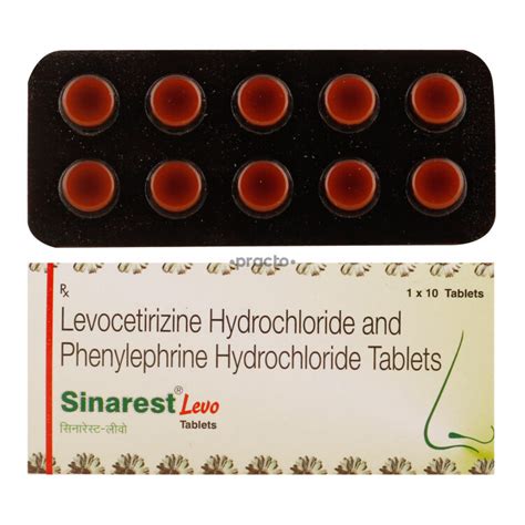 Sinarest Levo Tablet Uses Dosage Side Effects Price Composition Practo