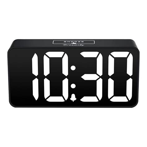 Modern Digital Alarm Clock With Usb Port