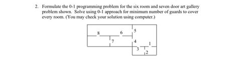 Solved Formulate The 0 1 Programming Problem For The Six