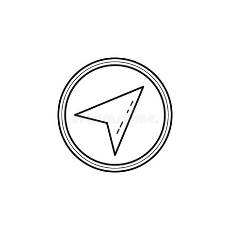 Cursor In A Circle Icon Element Of Navigation Illustration Premium Quality Graphic Design Icon