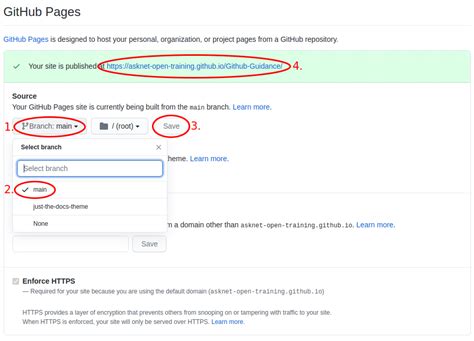 Create A Github Page Github Guidance