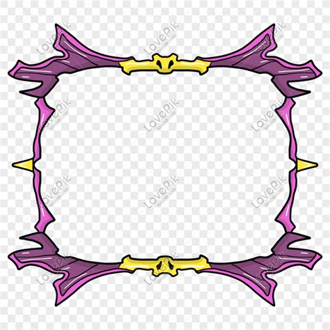 보라색 게임 테두리 그림 Png 일러스트 무료 다운로드 Lovepik