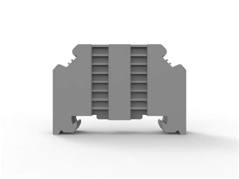 End Bracket For Terminal Block 3d Model In Parts 3dexport
